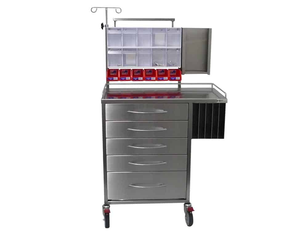 SP488.1 - Anaesthetic Trolley - Emery Industries